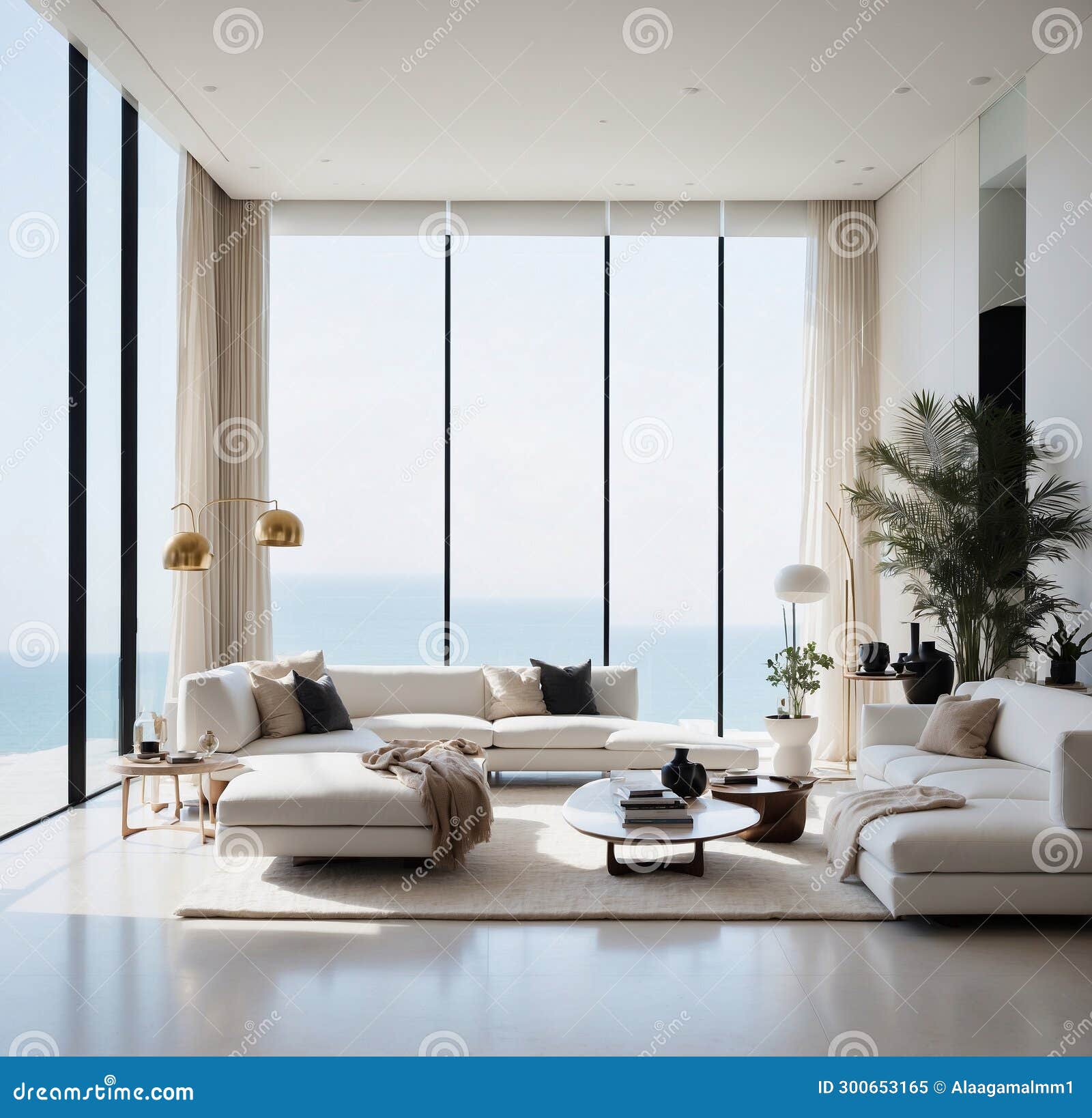 A Stunning, Modern Interior Design with Sleek Lines and a Minimalist ...