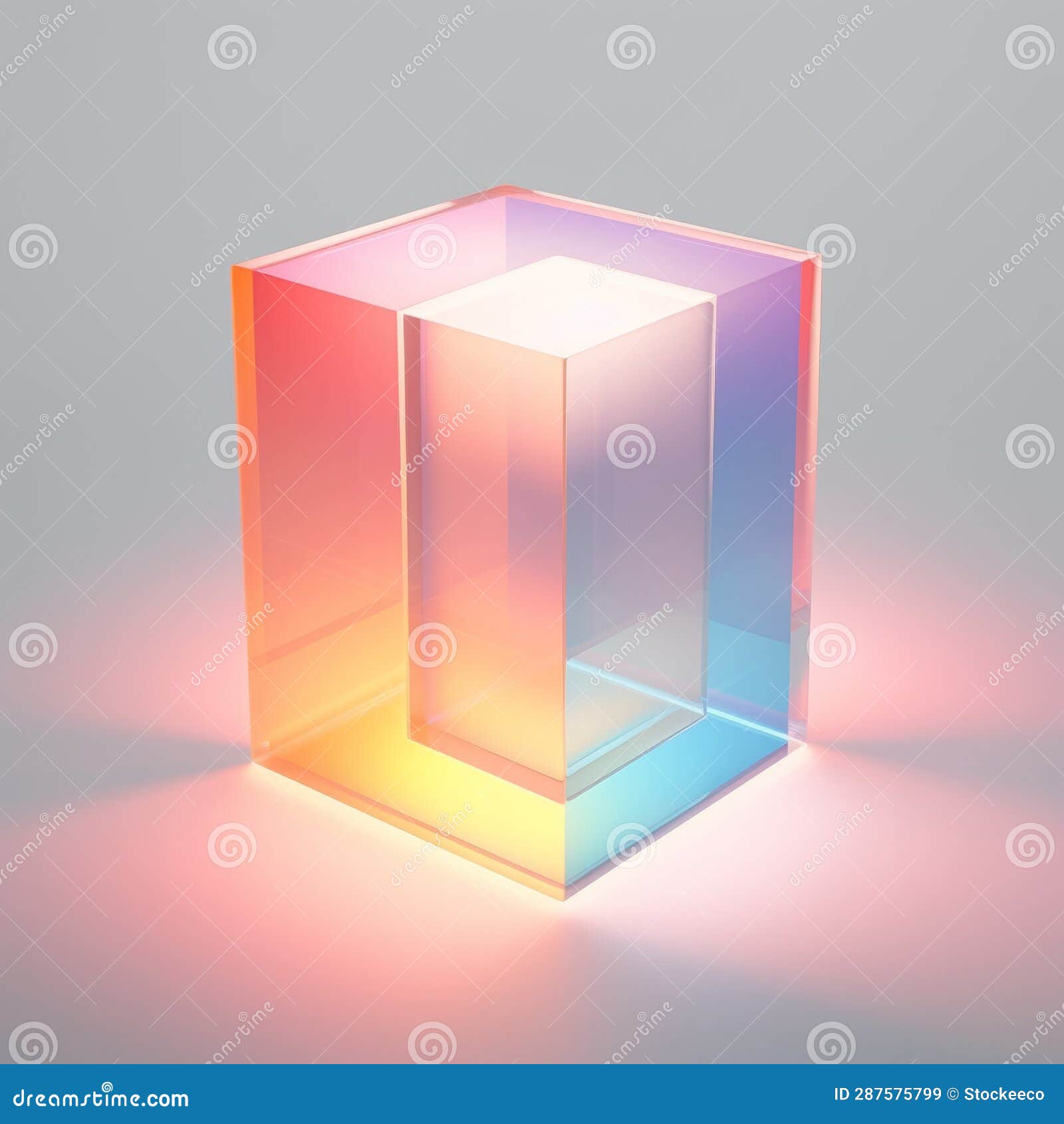 Colorful Cube Light: a Minimalistic Symmetry of Translucent Immersion ...