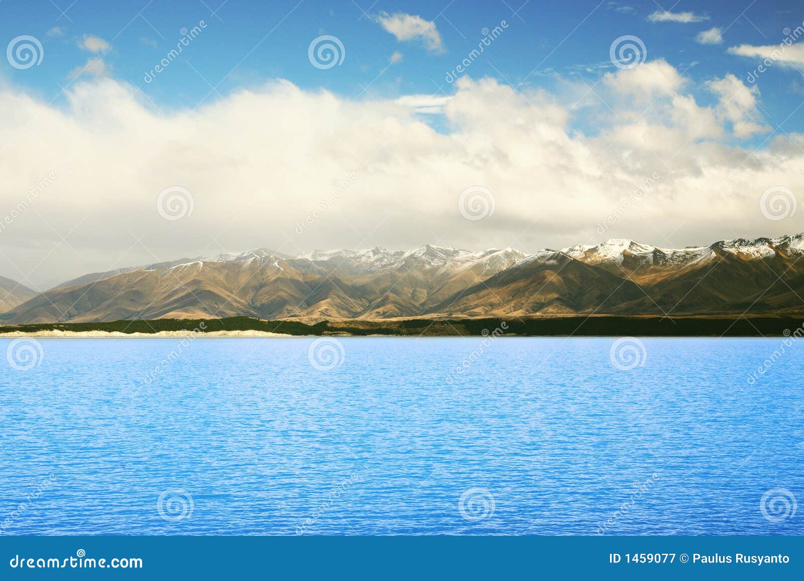Stunning Lake at New Zealand Stock Image - Image of glorious, beautiful ...