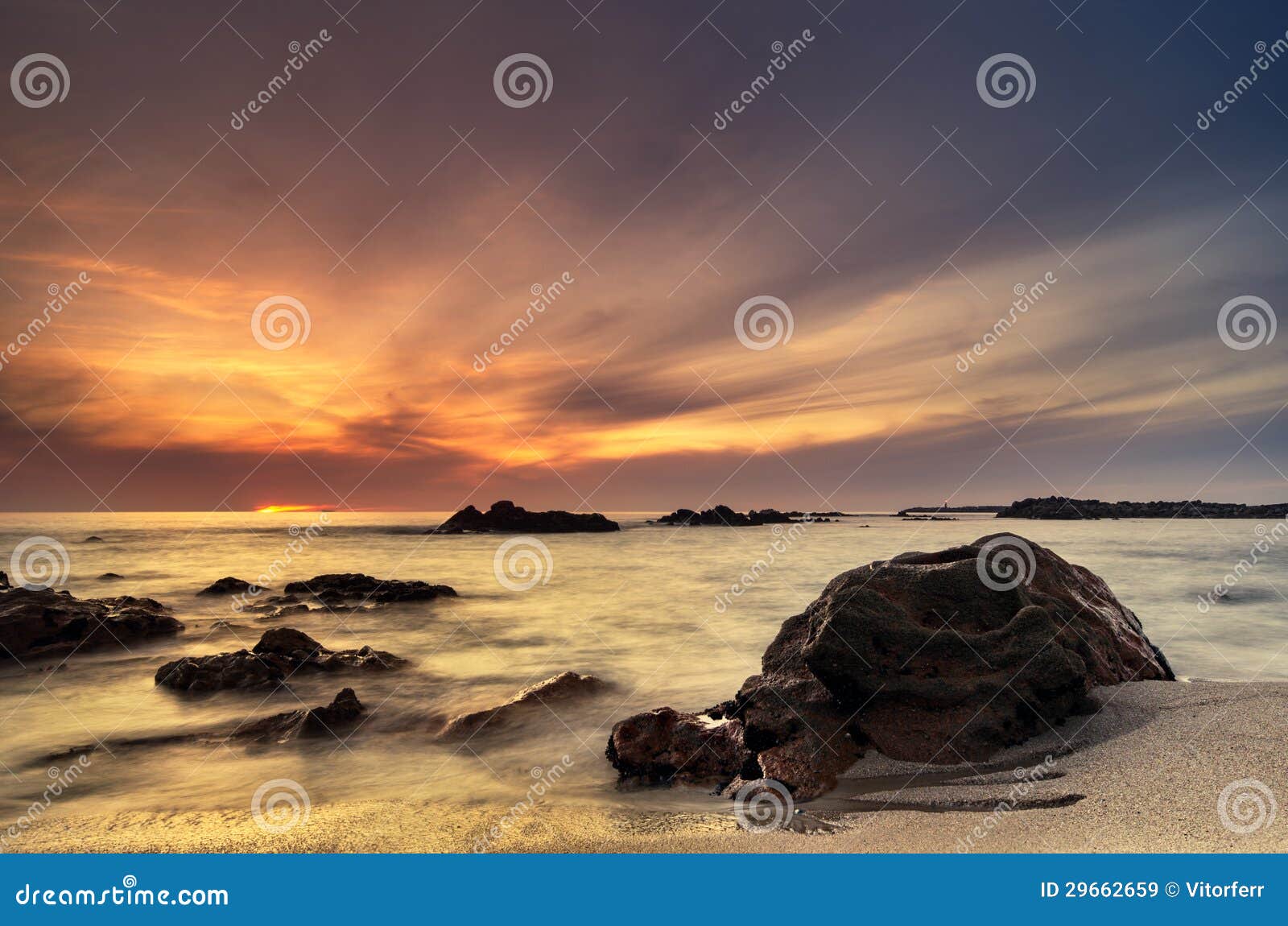 Stunning light beach scene stock image. Image of paradise - 29662659