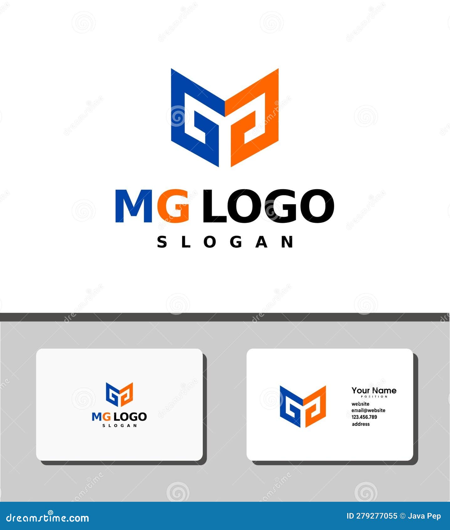 Stunning MG initial logo stock vector. Illustration of logo - 279277055