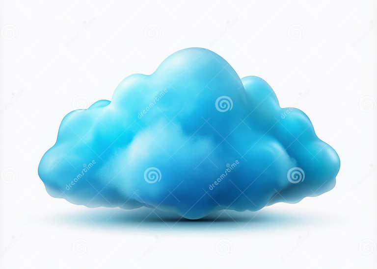 Stunning Minimalist Blue Cloud Graphic: a Versatile Resource for ...