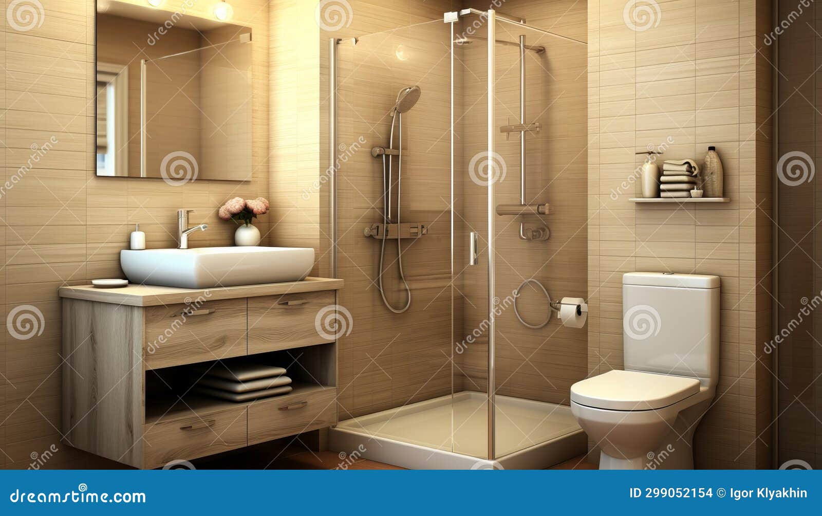Stunning Modern Bathroom Design with Cozy Ambiance and High-Quality ... Stunning Modern Bathroom Design with Cozy Ambiance and High-Quality ...
