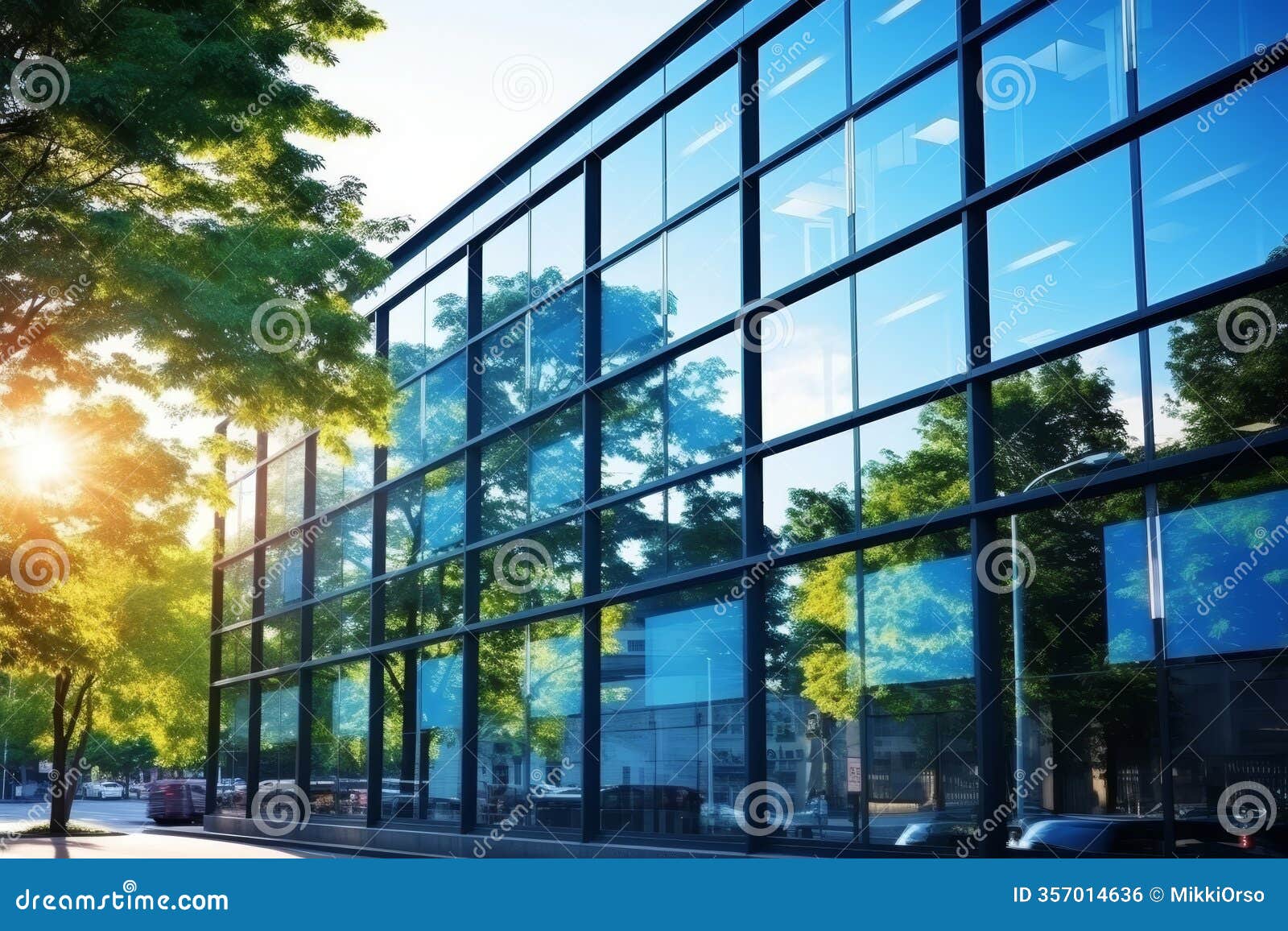 Stunning Modern Office Building with Contemporary Architectural Design ...