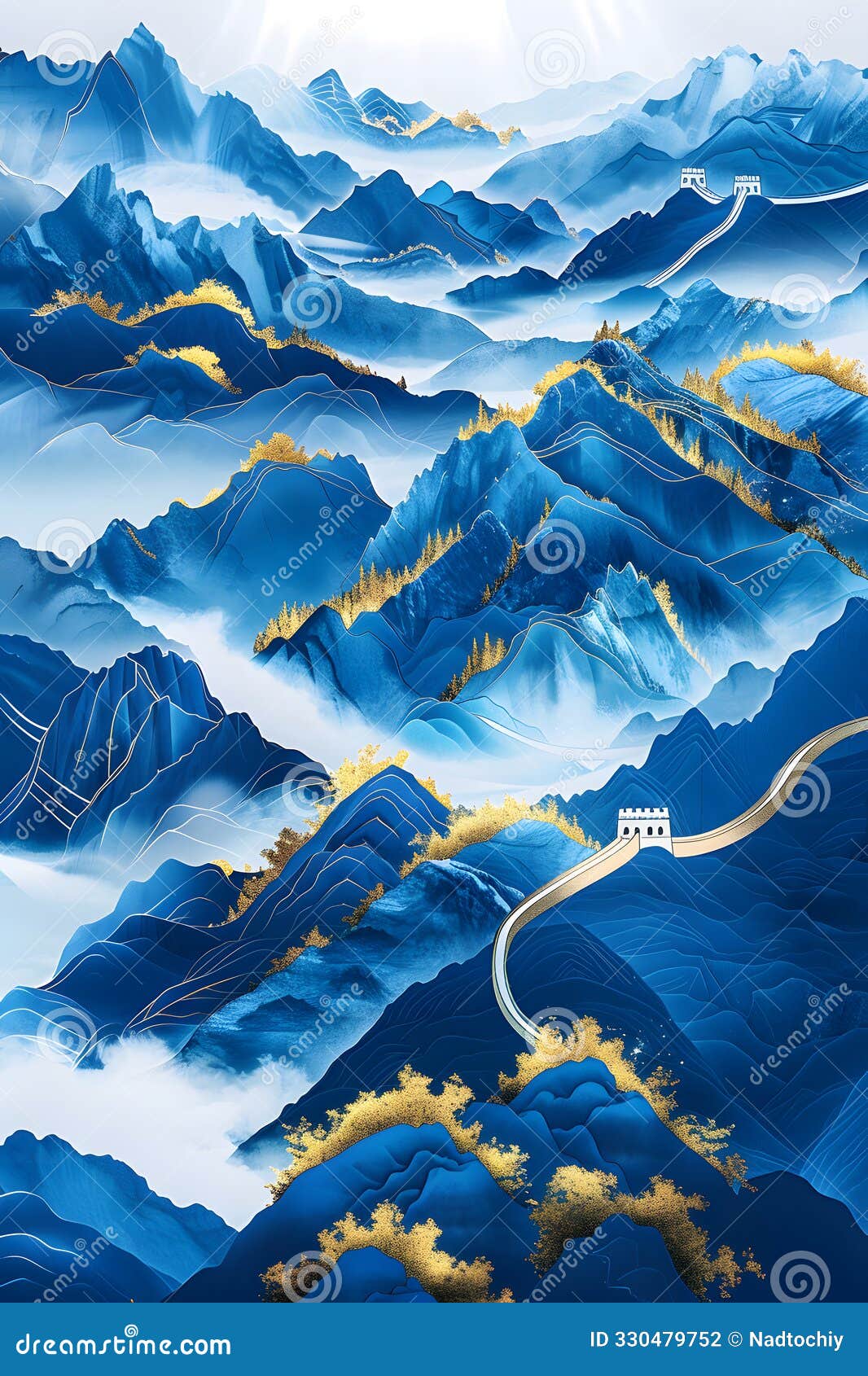 Captivating Mountain Panorama with Glowing Golden Highlights Stock ... Captivating Mountain Panorama with Glowing Golden Highlights Stock ...