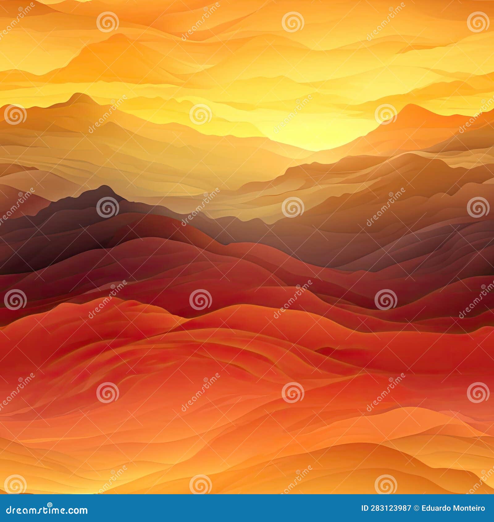 Realistic Sunset House On Lake Island With Cabincore Vibes Stock Photo ...