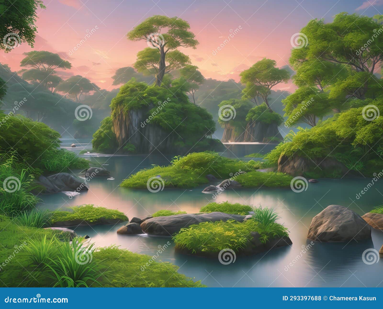 Stunning Nature Wallpapers for a Refreshing Desktop Experience Stock ...