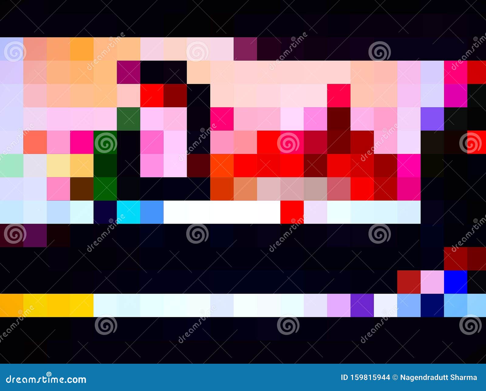 A Noteworthy Graphical Design Of Colorful Cute Pattern Of Squares Stock ... A Noteworthy Graphical Design Of Colorful Cute Pattern Of Squares Stock ...
