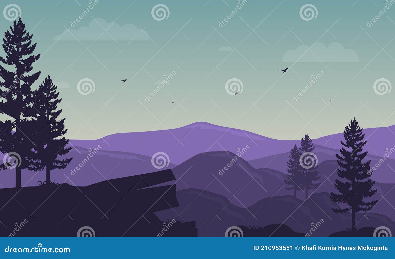 Stunning Panoramic Shot Of A Dramatic Desert Landscape, With Towering ...