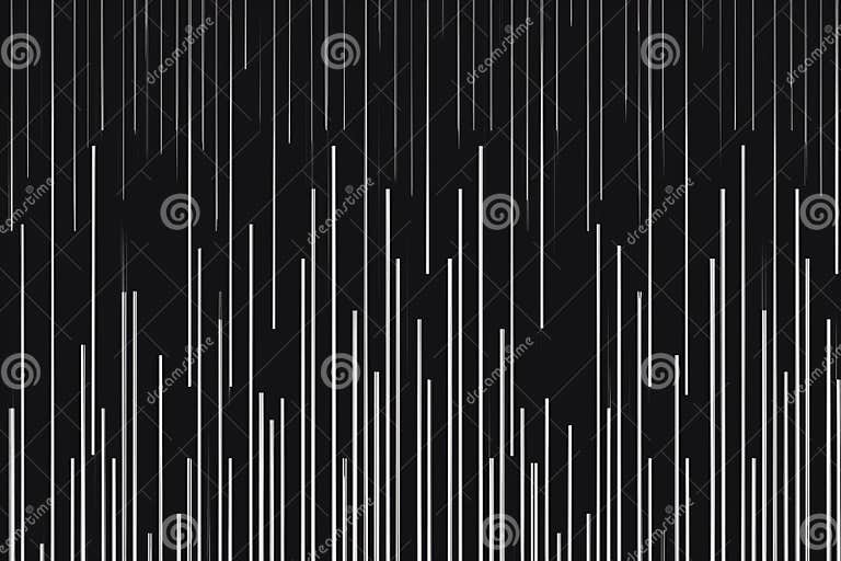 Elegant Thin Vertical Dashes Pattern Design in Black and White Stock ...