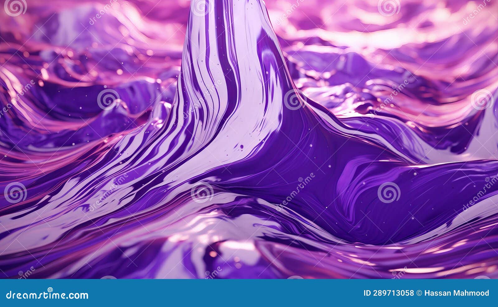 Purple Background with White Lightning Effect: an Abstract Liquid ...