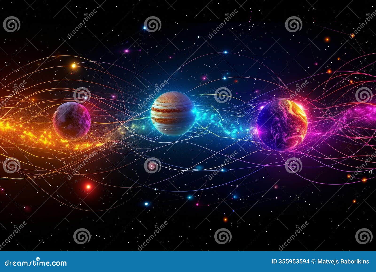 Stunning Planetary Alignment Featuring All Eight Solar System Planets ...