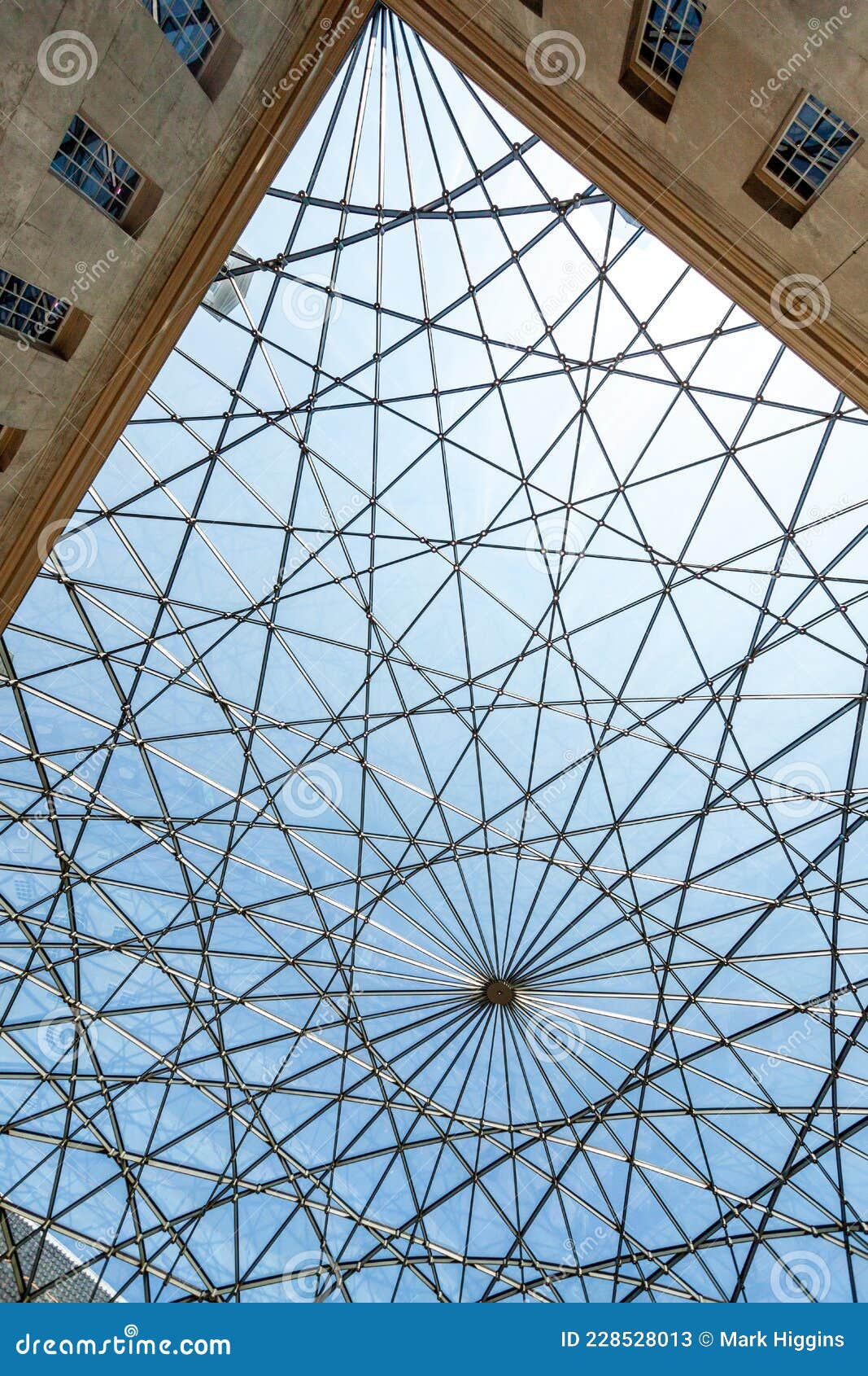 Stunning roof stock image. Image of detail, steel, glass - 228528013