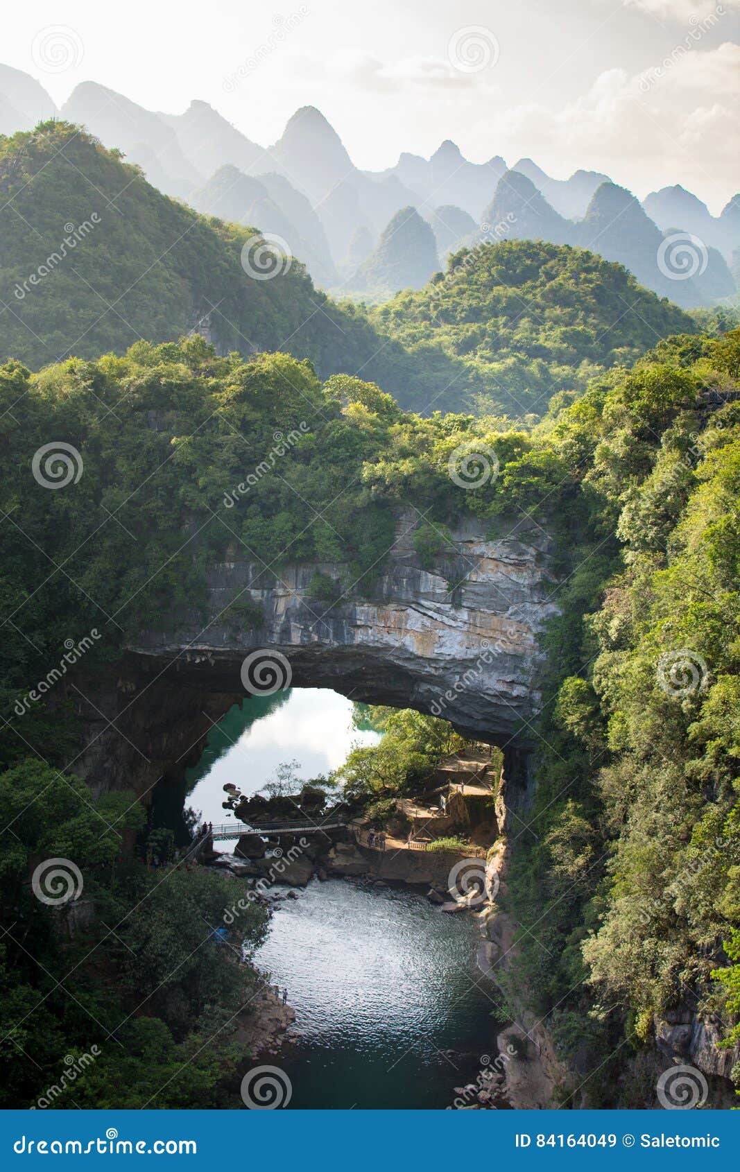 Stunning Scenery of Guangxi Province, China Stock Image - Image of asia ...