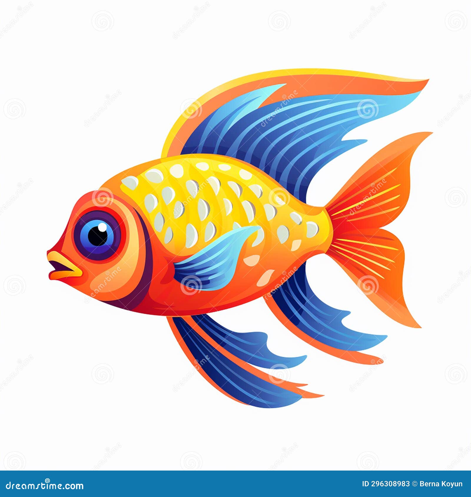 Stunning Sea Turtle Swimming in the Waves Stock Illustration ...