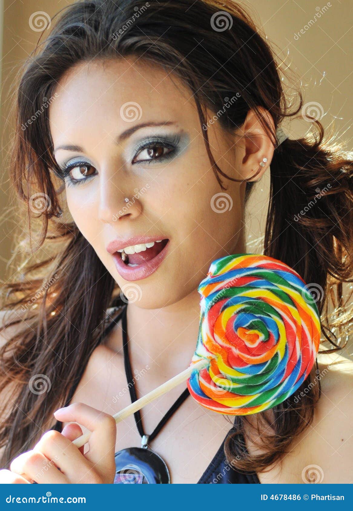 Stunning Alluring woman stock photo. Image of skin, fashion - 4678486