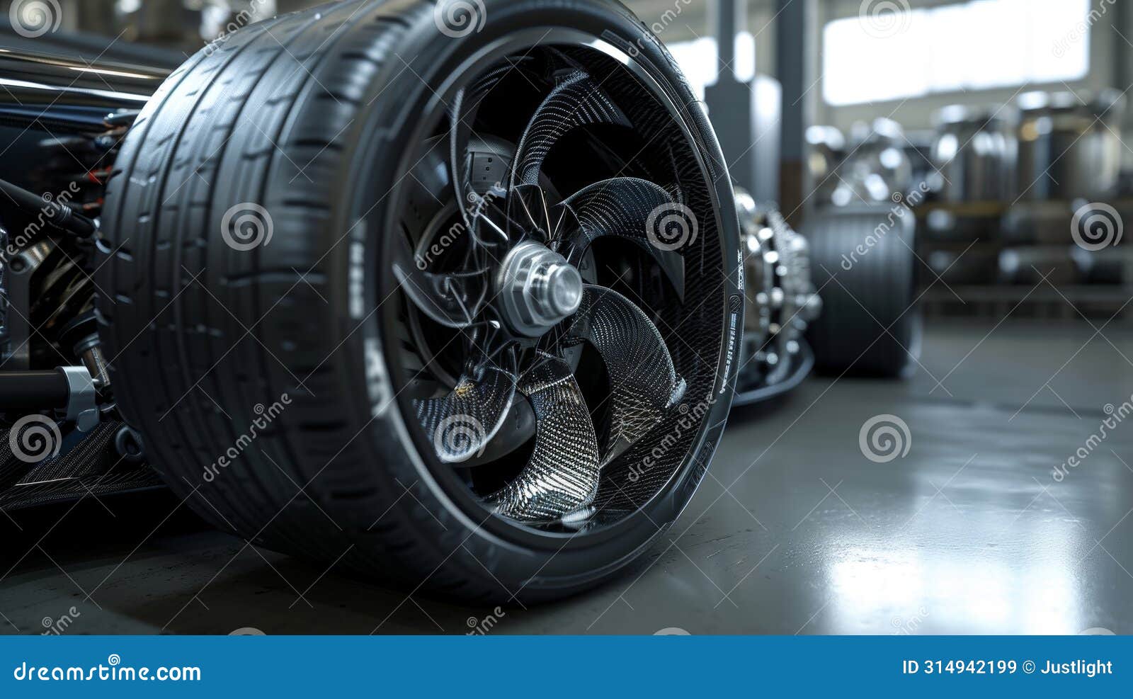 A Stunning Shot of the Cooling Fan in Full Rotation Showcasing the ...