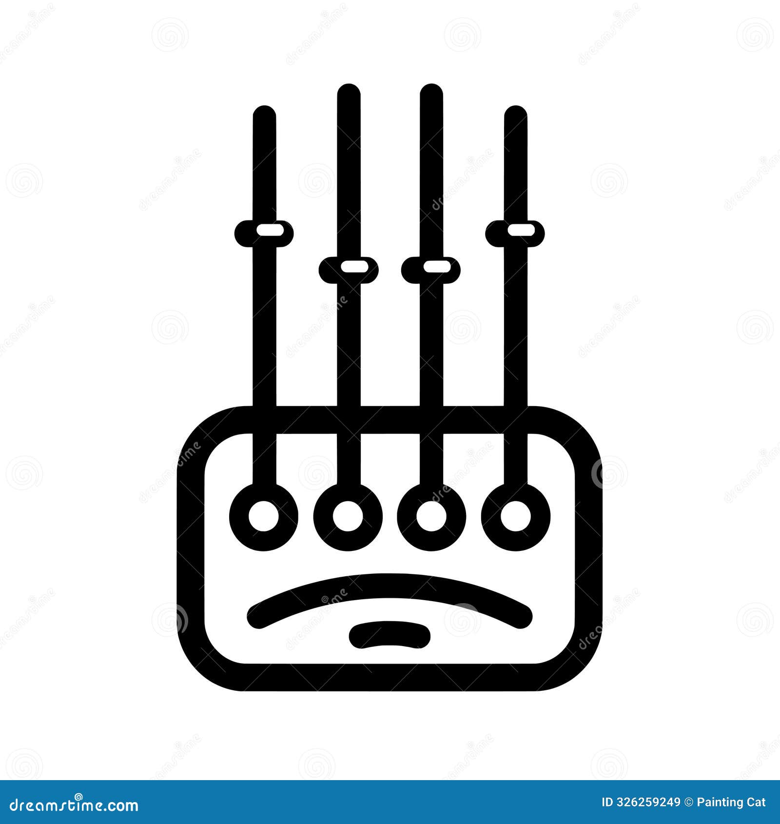 Stunning a Simple Icon of Two Large, Overlapping Circles with Three ...