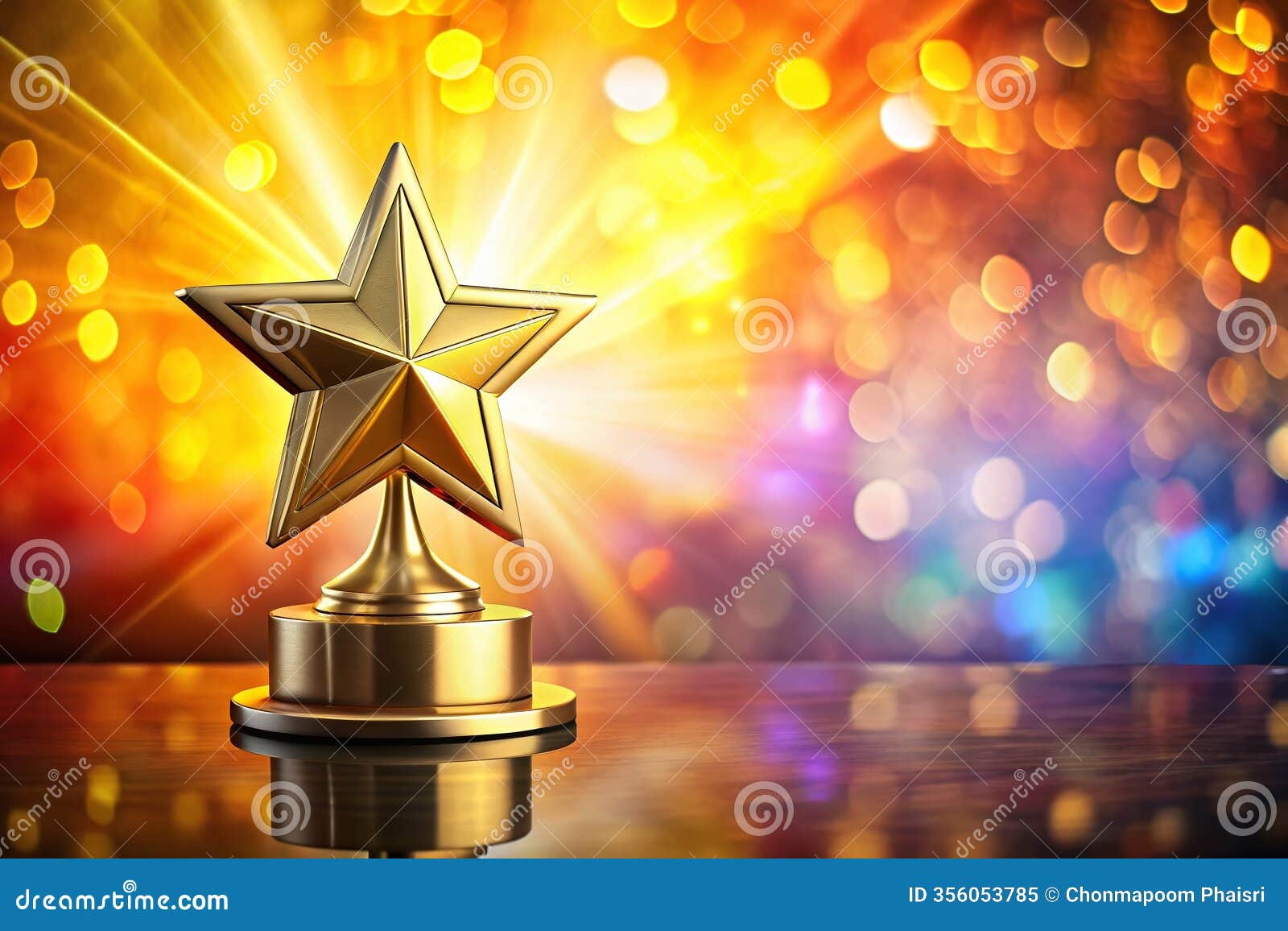 A Stunning Star Award Ceremony Gradient Background Design for ...
