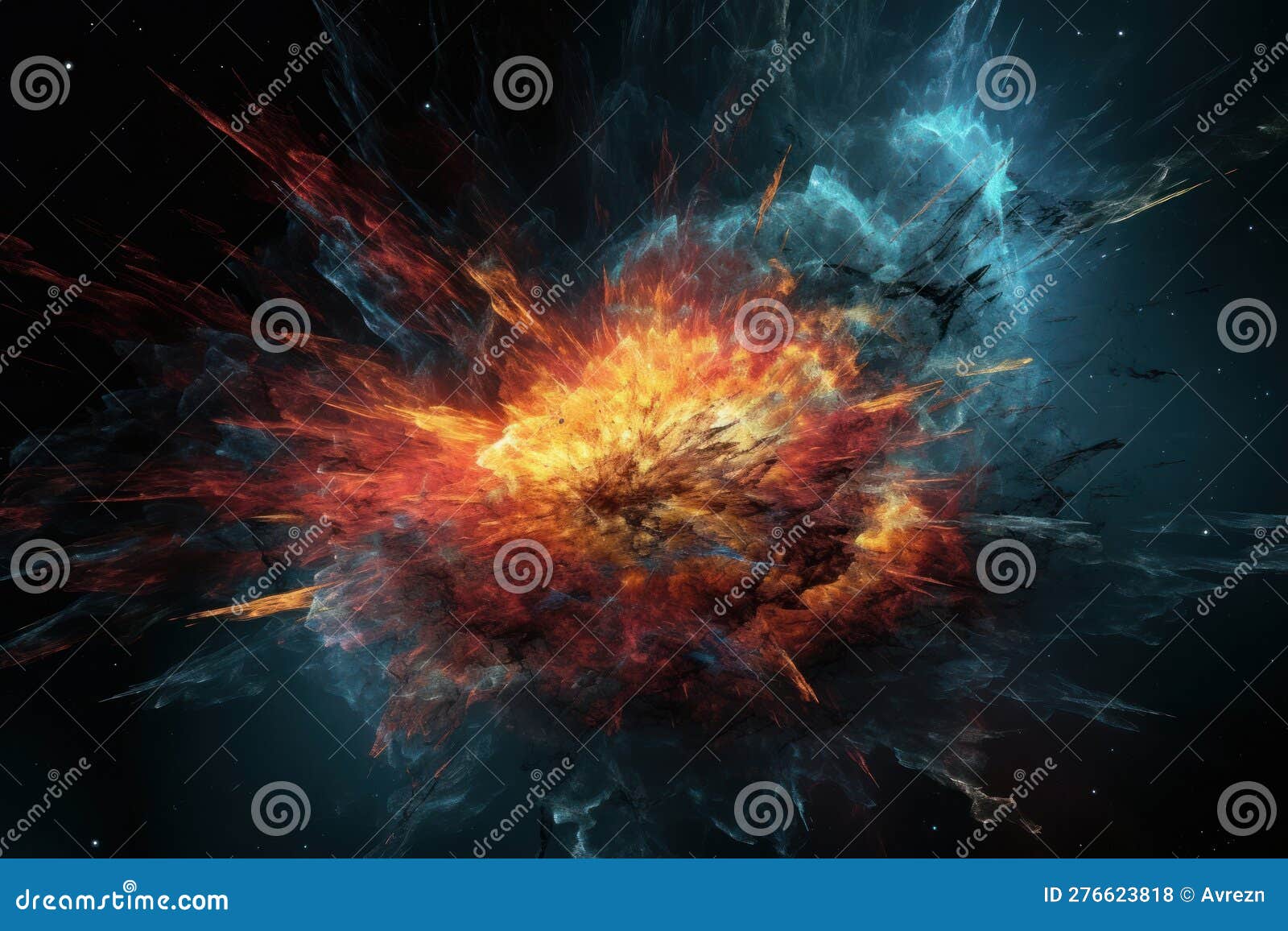 Cosmic Phenomenon: Supernova Explosion or Massive Asteroid Impact ...