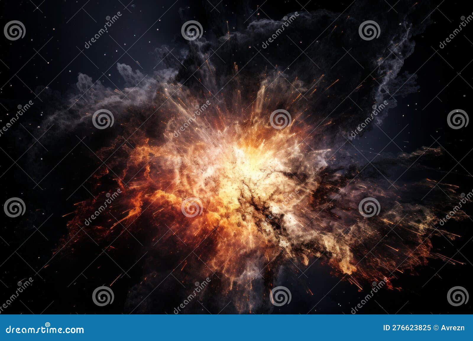 Cosmic Phenomenon: Supernova Explosion or Massive Asteroid Impact ...