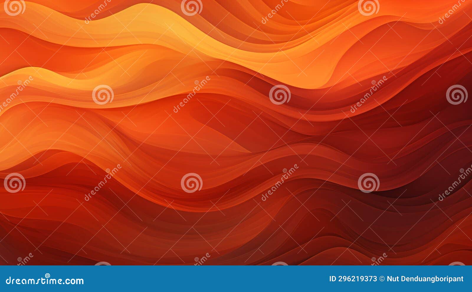 Sunset Orange and Deep Red Abstract Pattern Stock Illustration ...