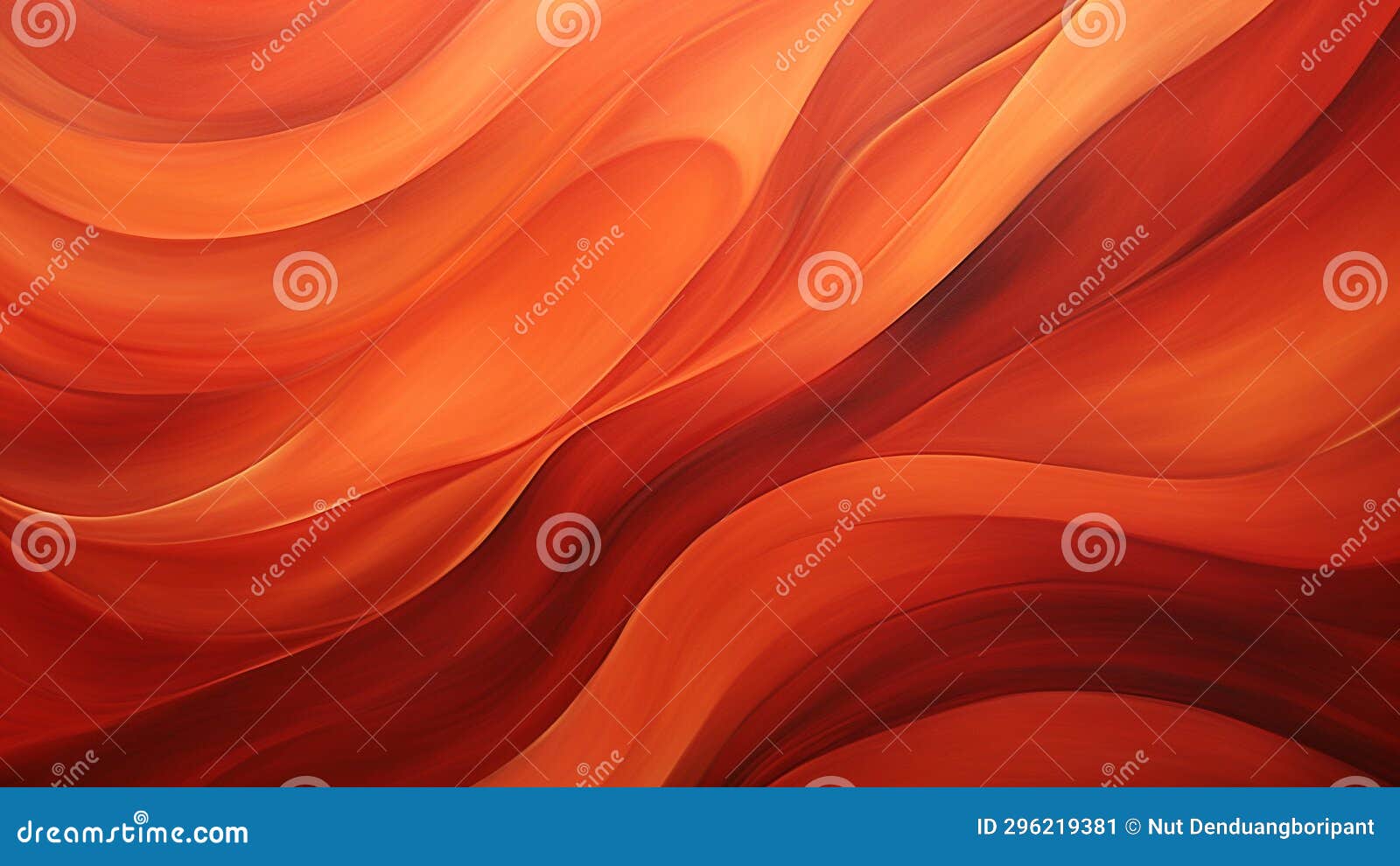 Sunset Orange and Deep Red Abstract Pattern Stock Illustration ...