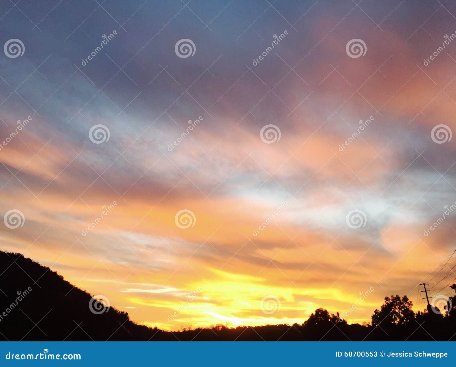 Stunning sunset shot stock image. Image of gorgeous, landscape - 60700553