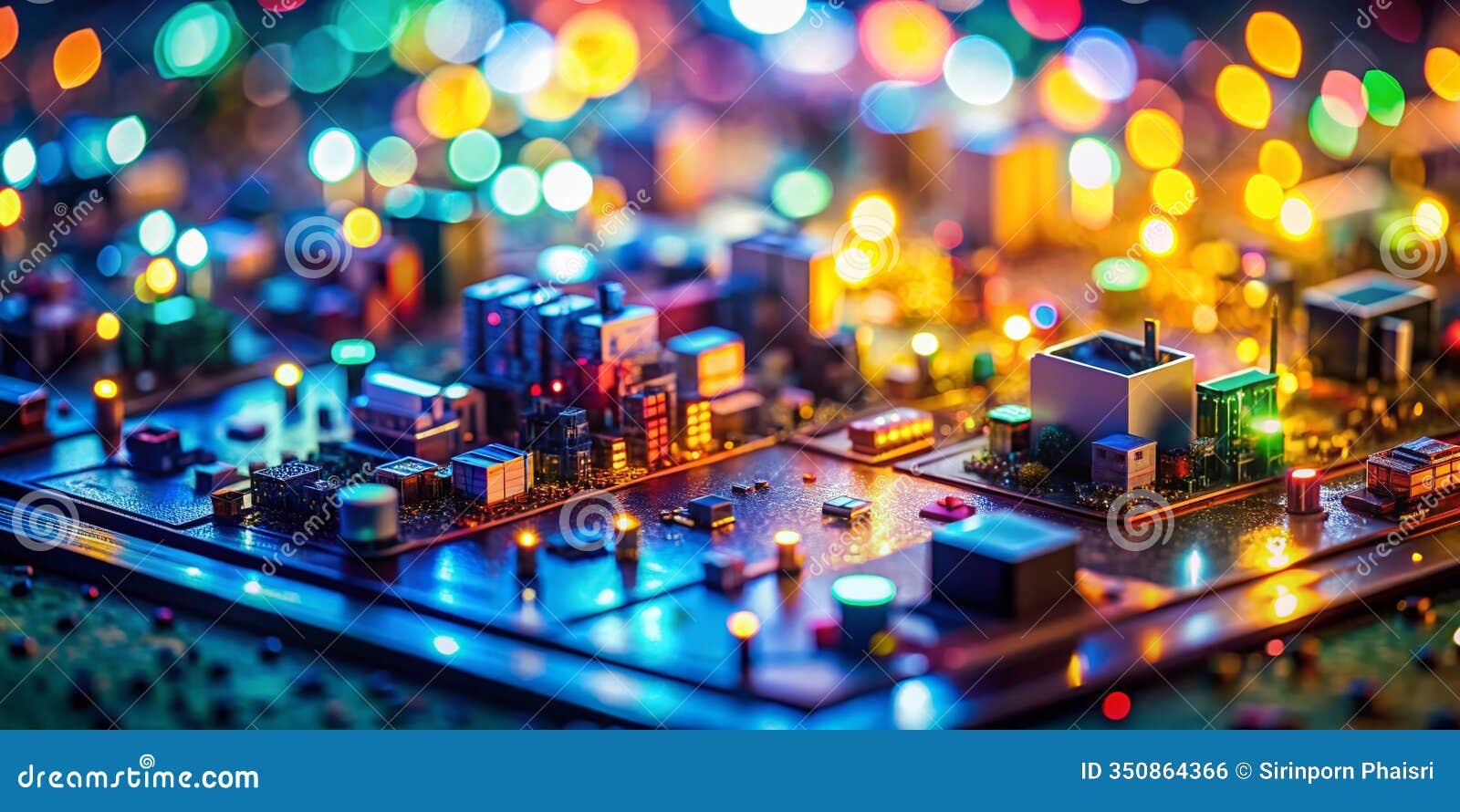 Stunning TiltShift Miniature Computer Backgrounds Immerse Yourself in ...