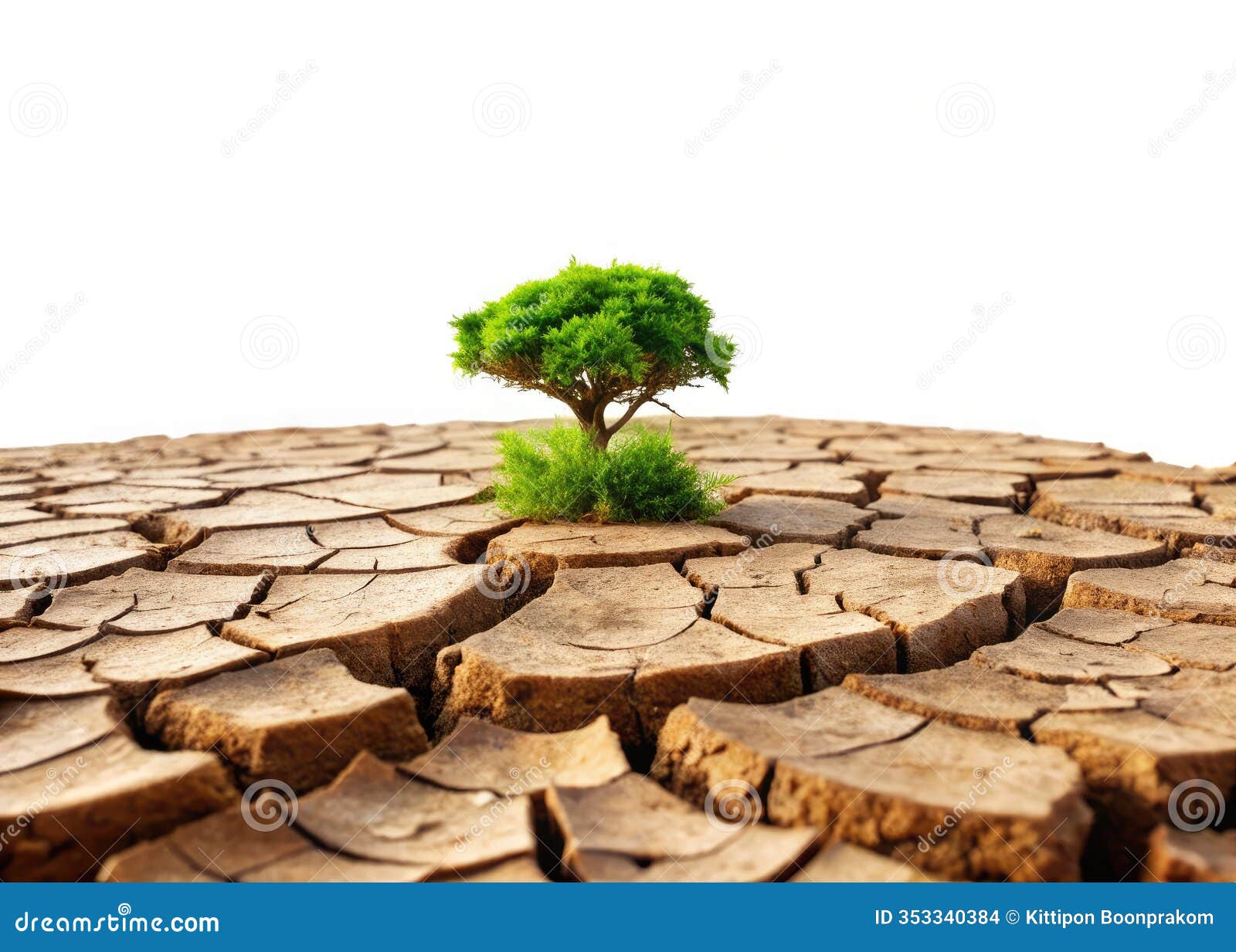 A Stunning TiltShift Perspective of Parched Earth a Visual ...