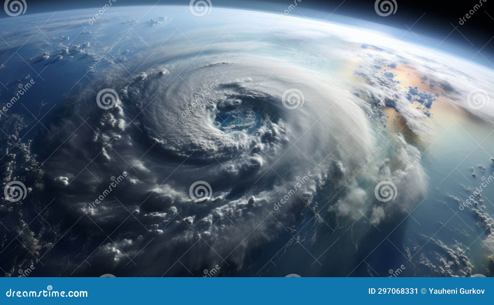 A Stunning View of an Atmospheric Cyclone Captured from Space ...
