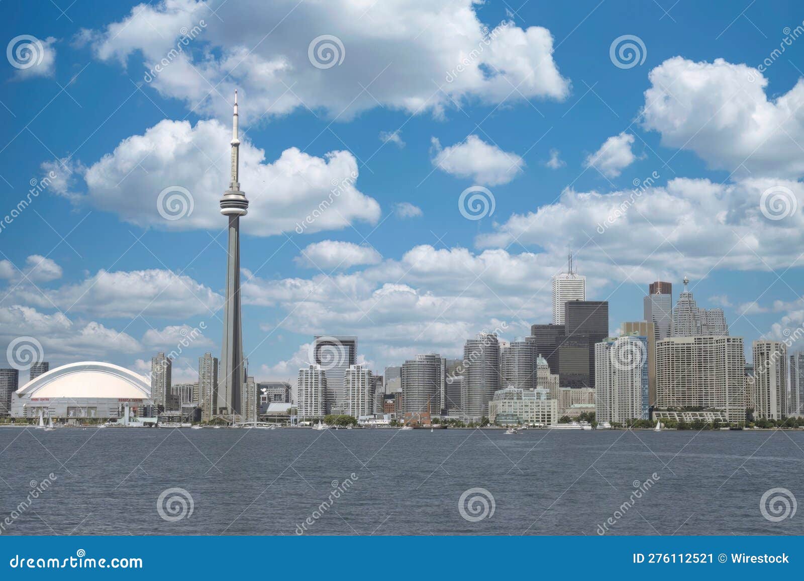 Stunning View of the Bustling Cityscape of Toronto, Canada during the ...