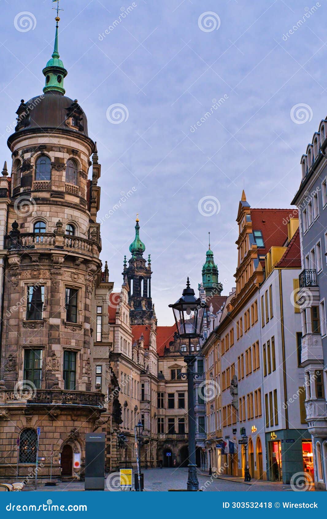 Stunning View of Dresden, Saxony with the Beautiful Architecture of the ...