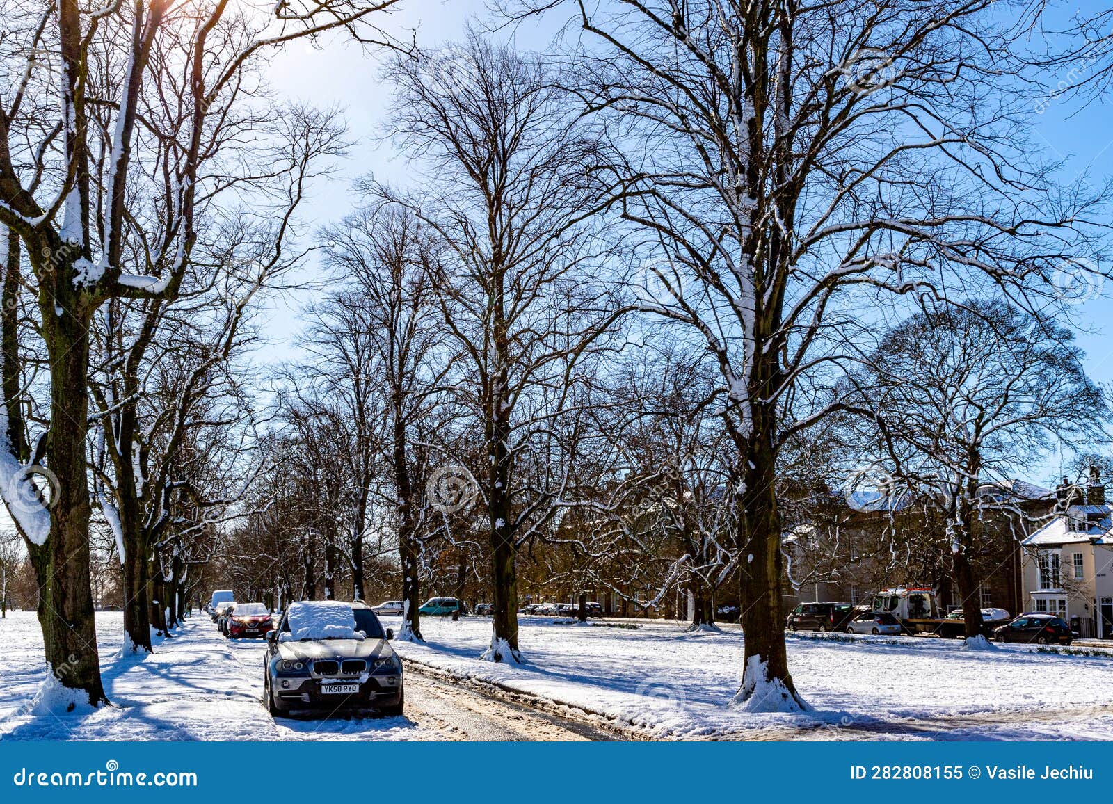Stunning View Footage of the Snow Taken in Harrogate Editorial Image ...