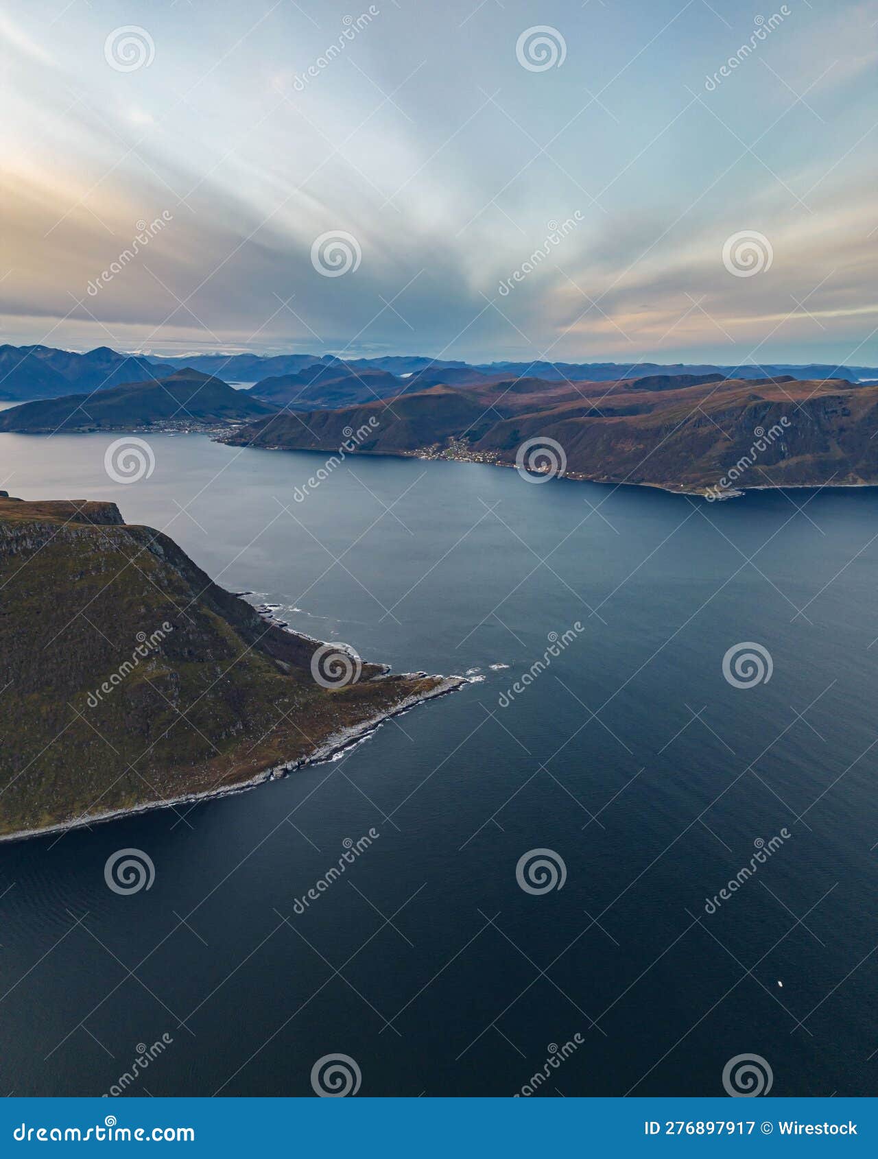 Stunning View High Above Sunmore Alps Stock Image - Image of nature ...