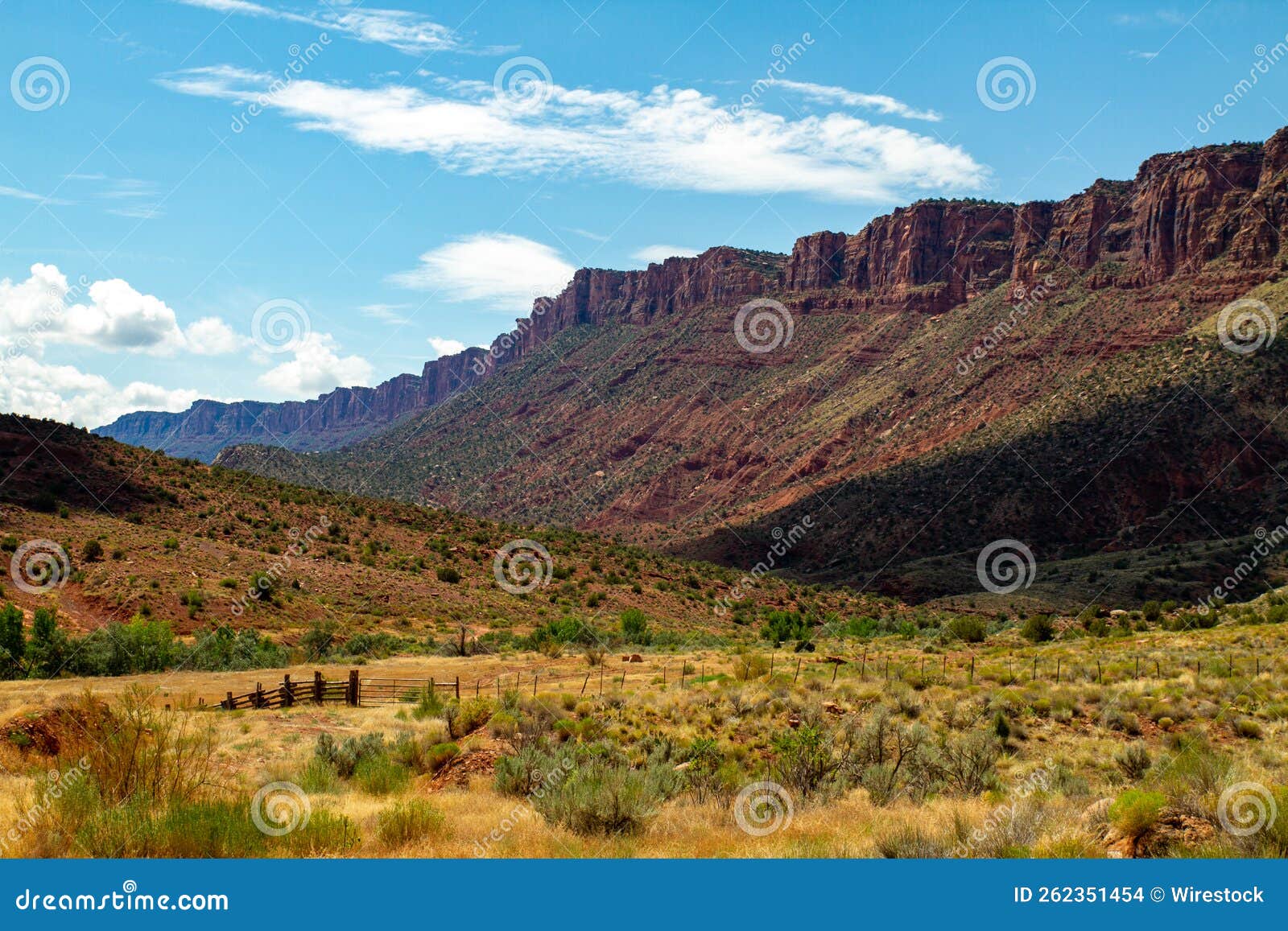 Stunning View of the La Sal Mountain in Utah Stock Photo - Image of ...