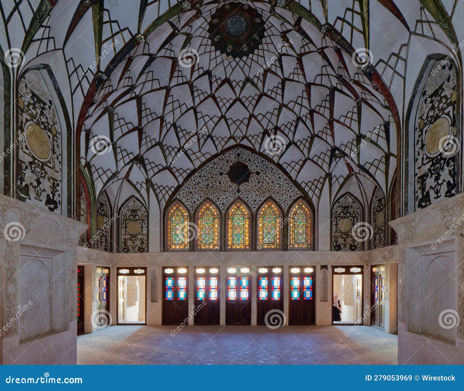 Stunning View of the Mir Emad Mosque in Isfahan, Iran Stock Image ...