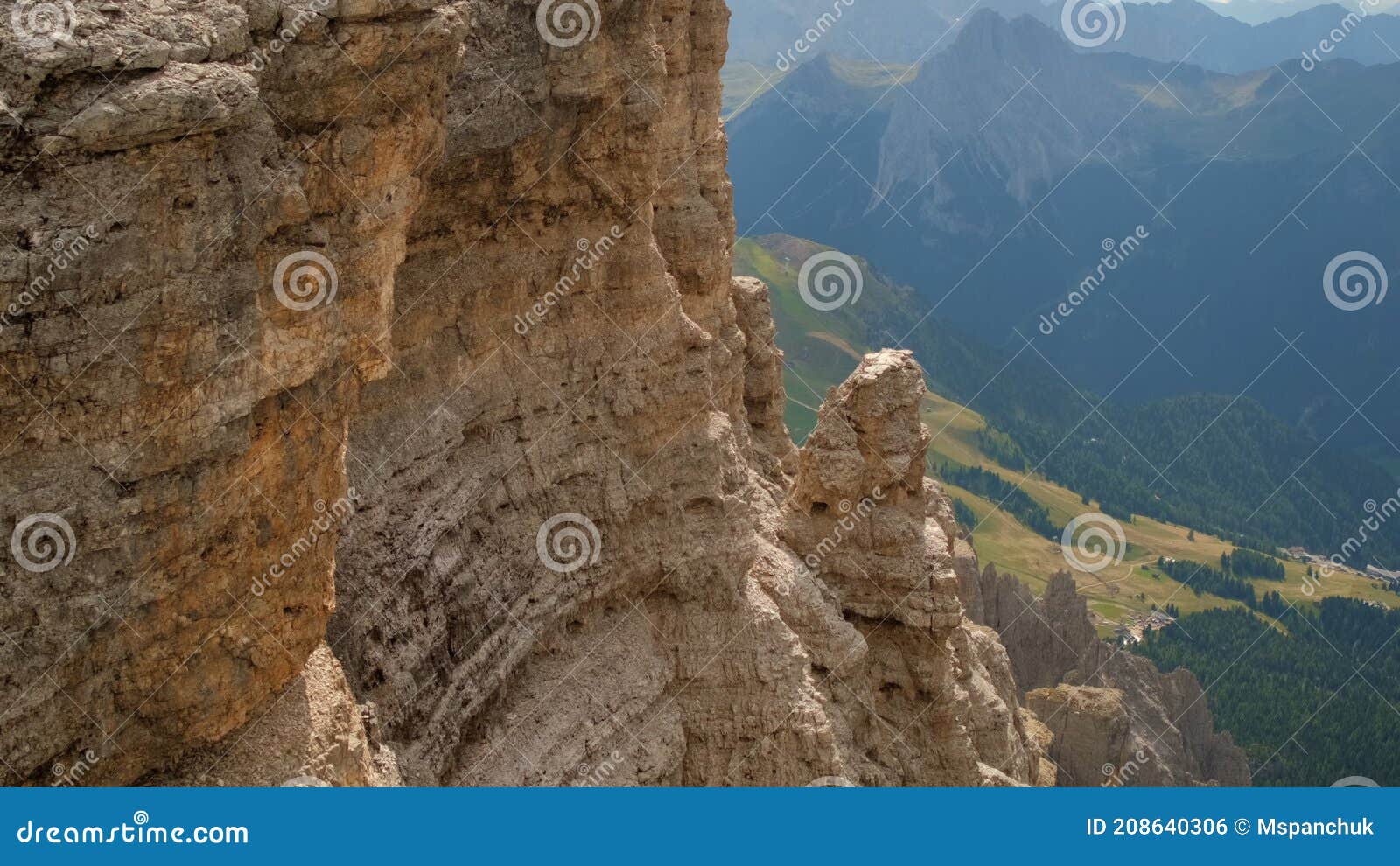 Stunning View of Valley and Rocks Stock Photo - Image of nature ...