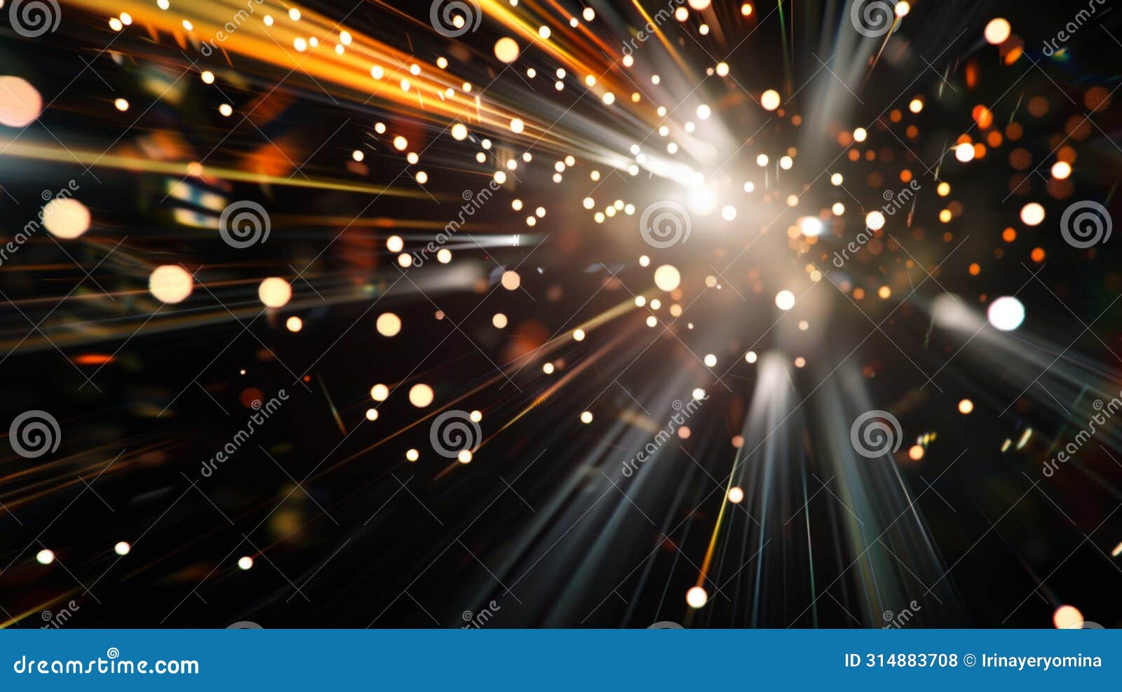 Dynamic Light Burst Overlay Effect Stock Photo - Image of effect ...