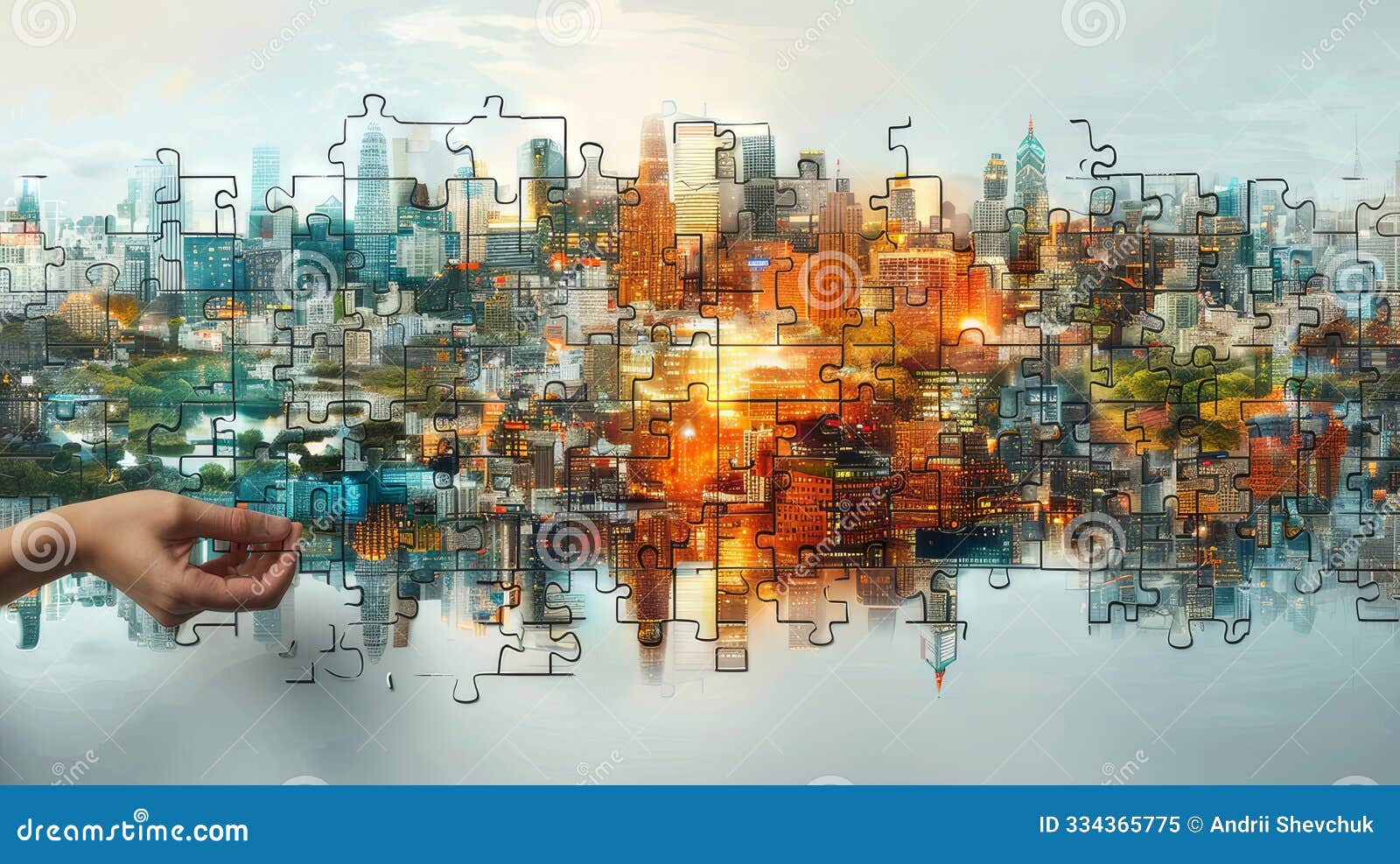 Collage Assembling Different Materials And Textures To Create A Stock ...