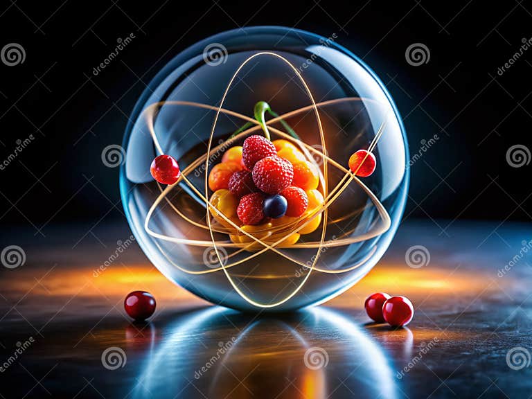 A Stunning Visual Representation of Atomic Structure Illuminated ...
