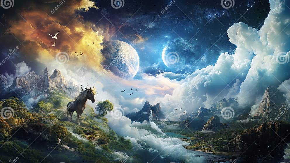 Stunning Visualization of the Biblical Creation Story Displaying God S ...