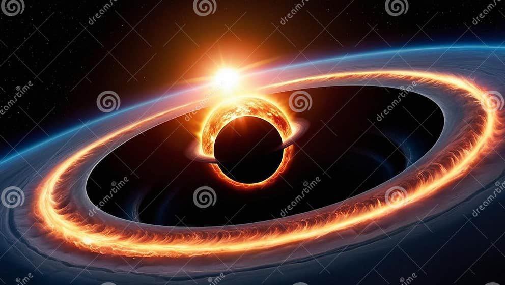 A Stunning Visualization of a Black Hole Swallowing the Sun in Its ...