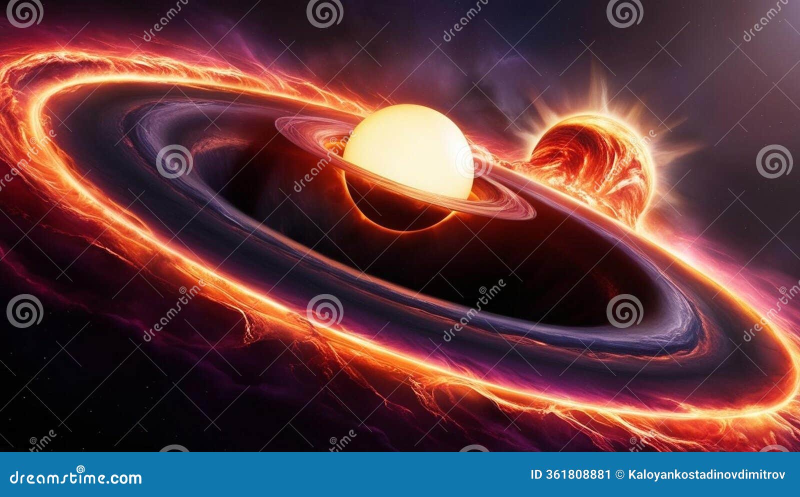 A Stunning Visualization of a Black Hole Swallowing the Sun in Its ...