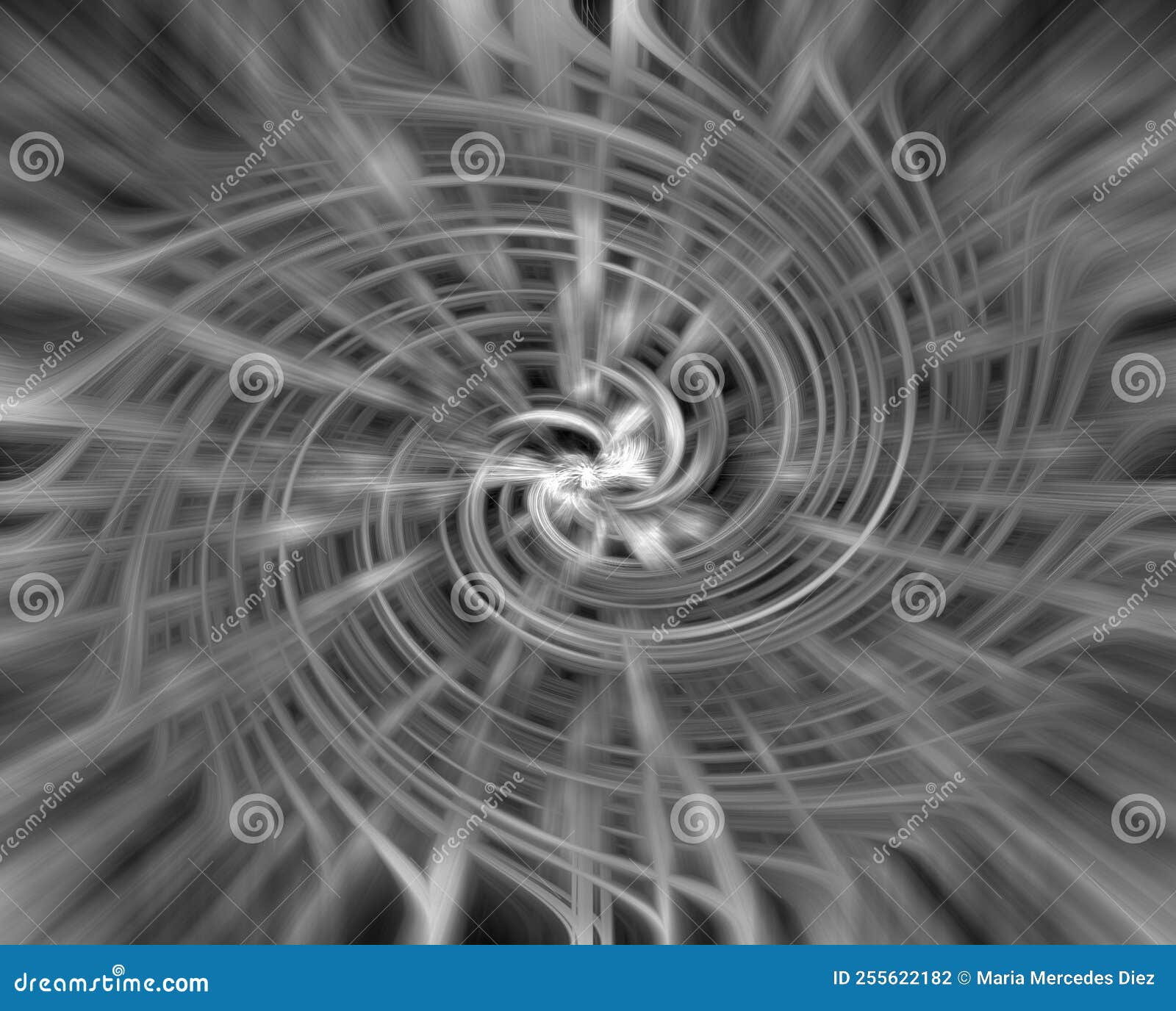 Beautiful Image of Stunning White Waves on a Black Background. Stock ...