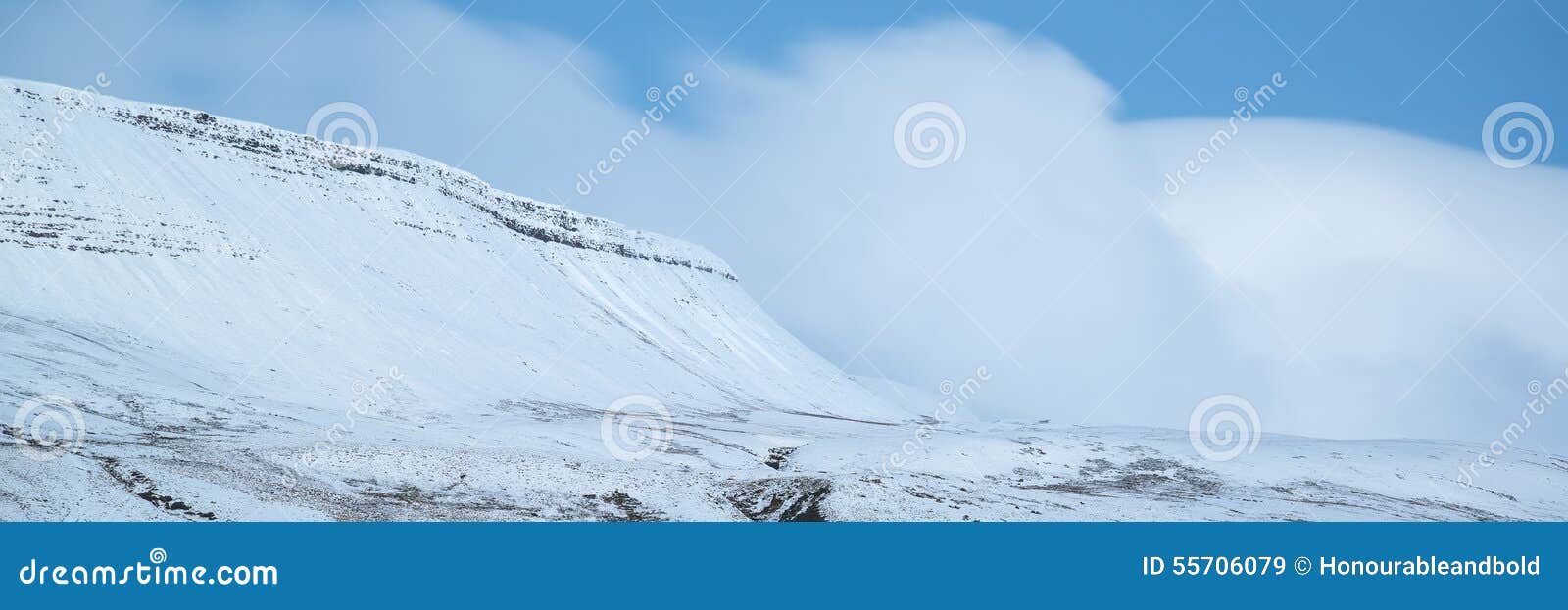 Stunning Winter Panoramic Landscape Snow Covered Countryside Wit Stock ...
