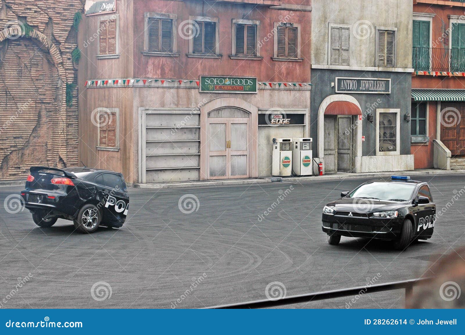 Stunt Driving. editorial stock image. Image of black - 28262614