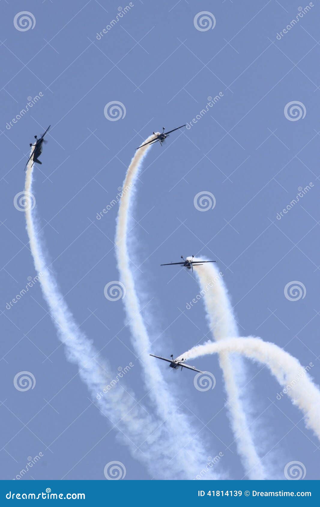 Stunt Planes stock image. Image of propeller, aircraft - 41814139