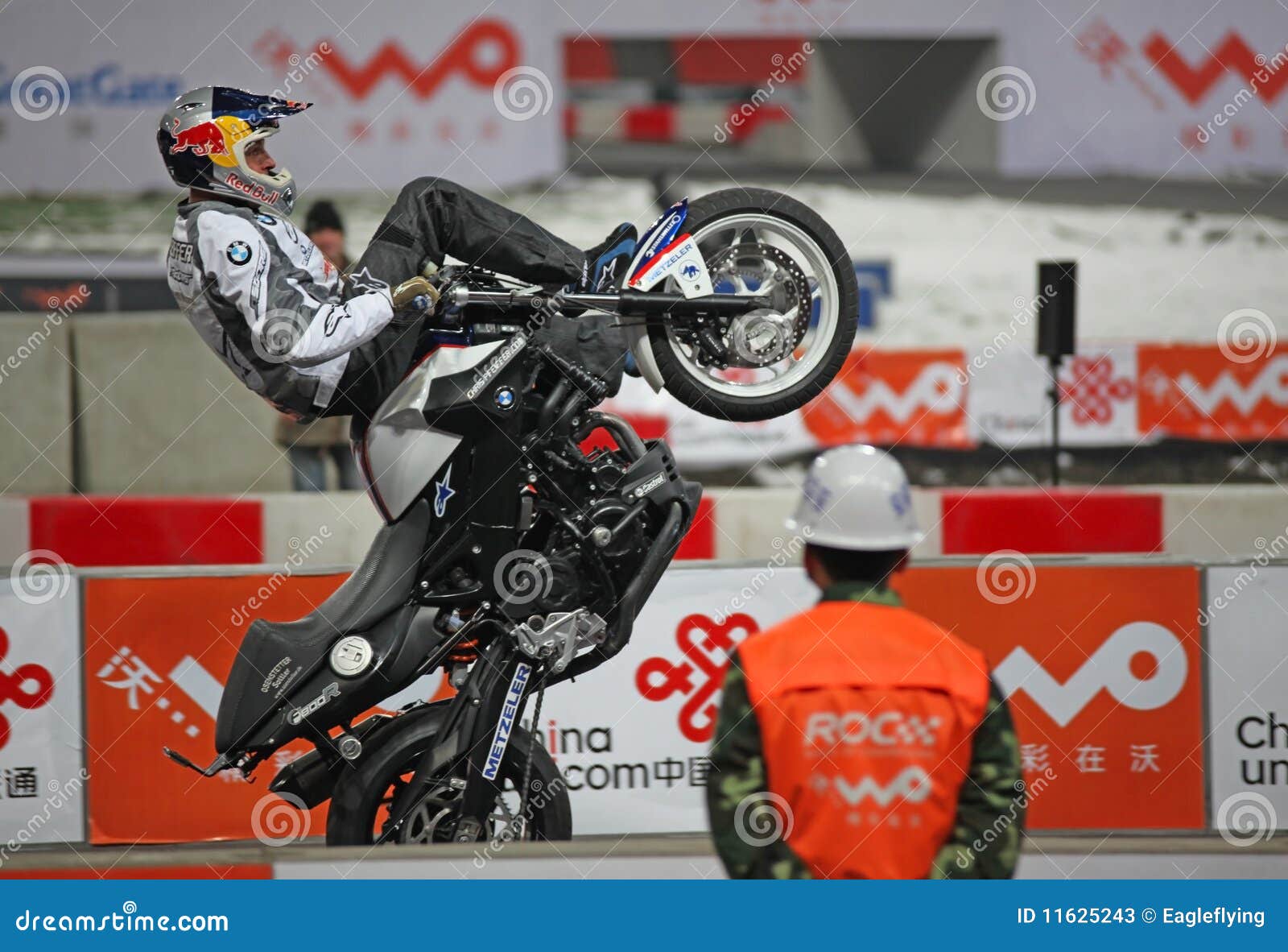 Stunt rider editorial stock photo. Image of dangerous - 11625243