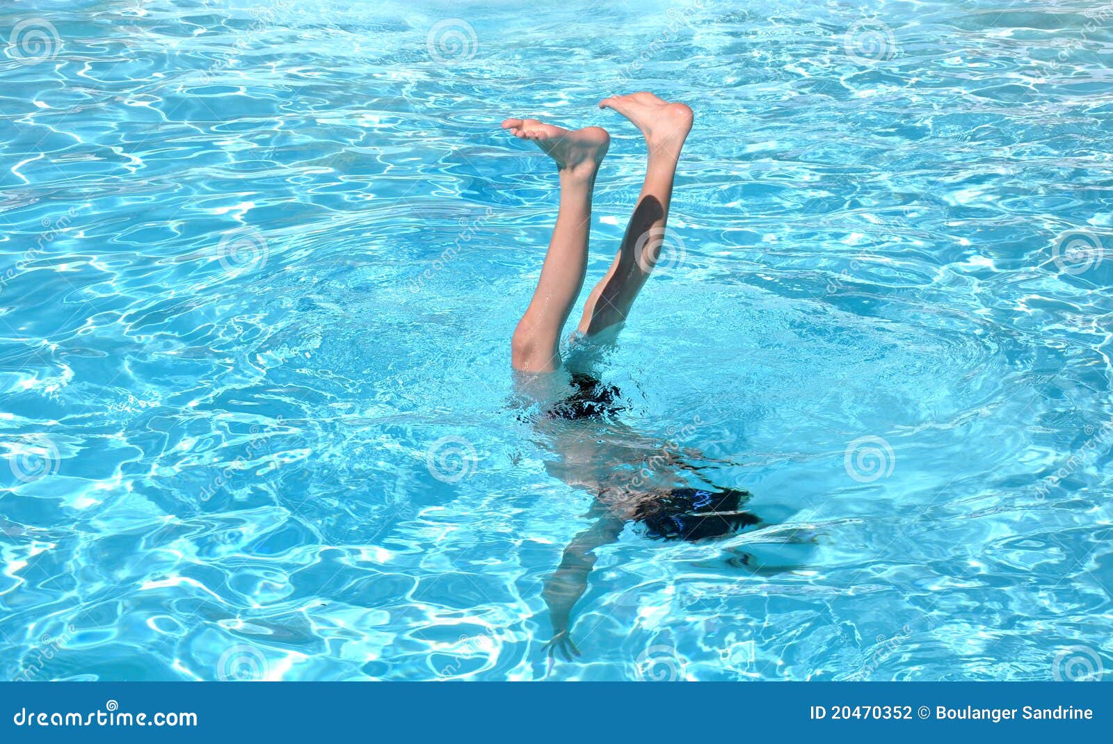 Stunts in a pool stock photo. Image of swimming, acrobatics - 20470352